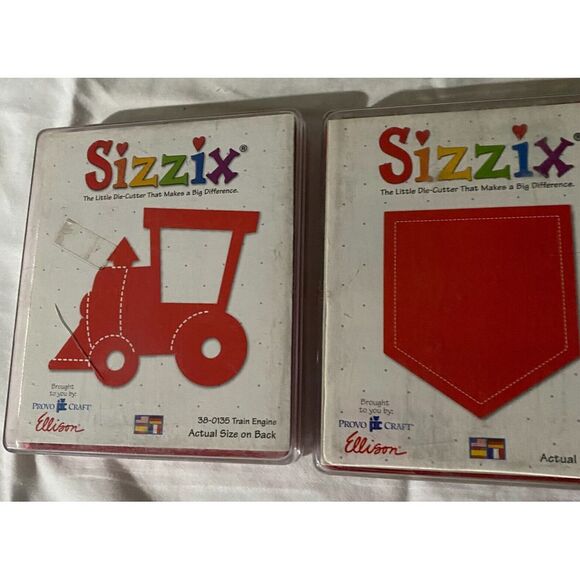 Sizzix | Office | Sizzix Train Engine Pocket Creative Decorative ...
